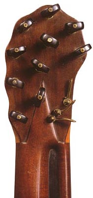 Lacote multi-course harp guitars