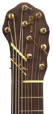 Lacote multi-course harp guitars