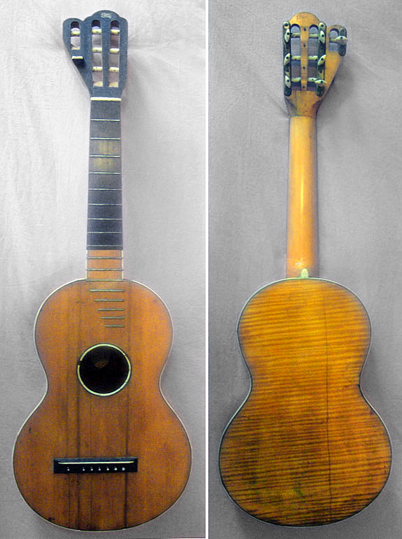 Lacote multi-course harp guitars