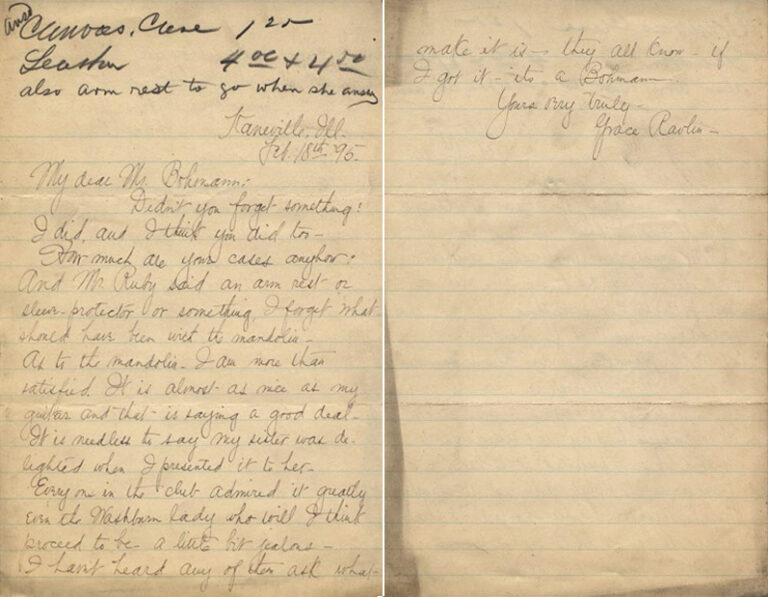 Women in Harp Guitar History: Grace Ravlin | Gregg's Blogg