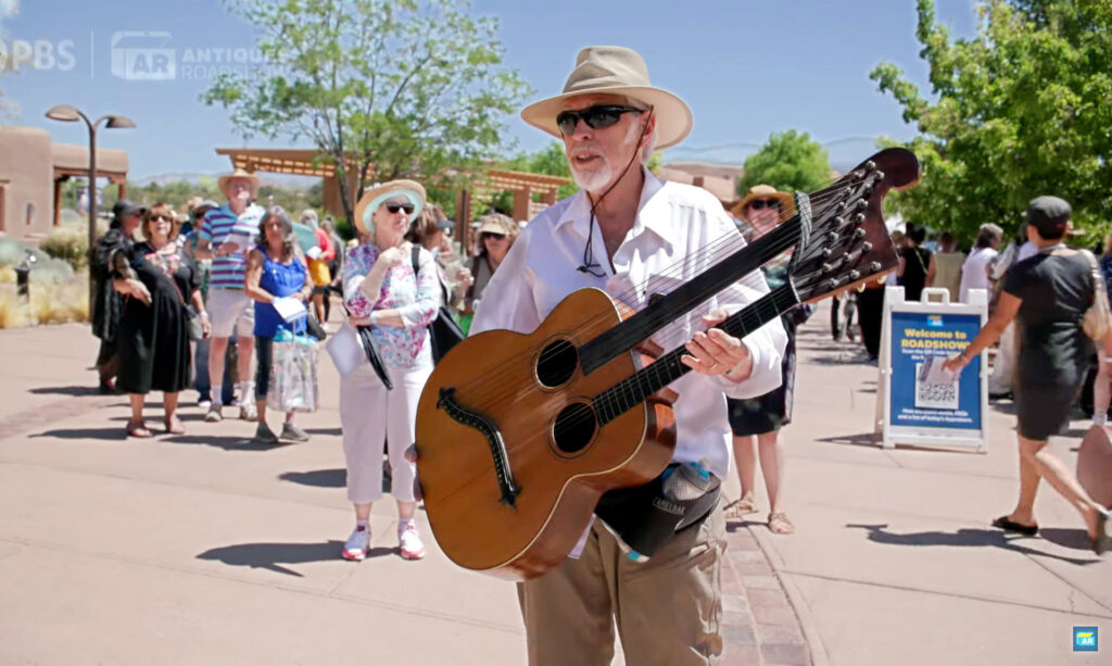 Antiques Roadshow Mystery Harp Guitar | Gregg's Blogg